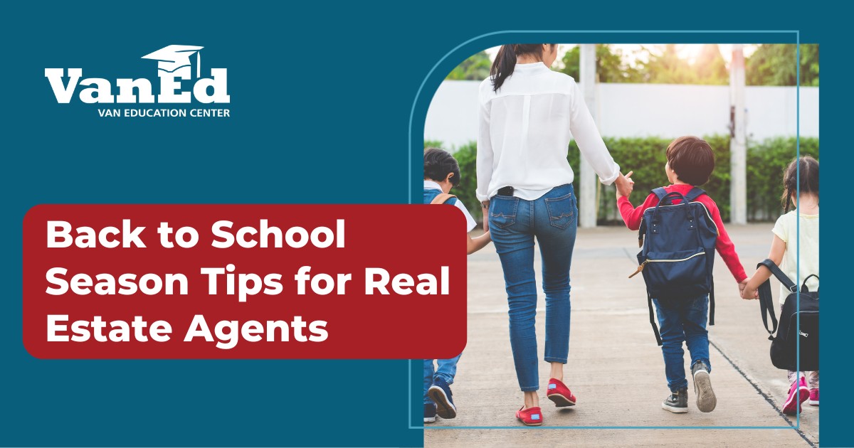 Back to School Season Tips for Real Estate Agents